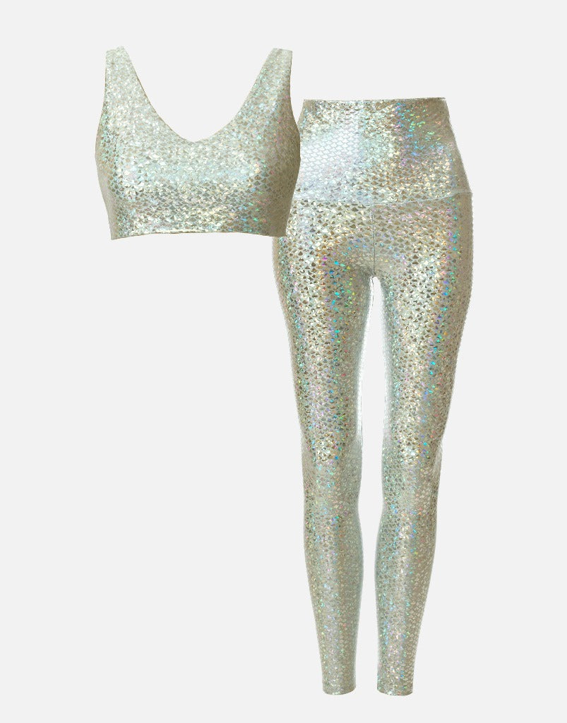Mint Mermaid V Crop Set – Emily Hsu Designs